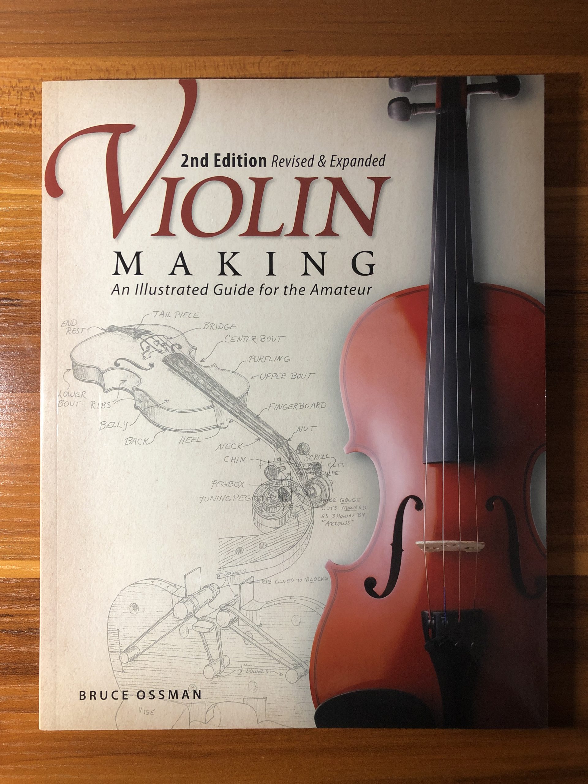 書籍紹介「Violin Making An illustrated Guide for the Amateur」書評レビュー│タサカログ